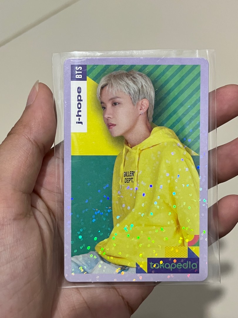 Pc Photocard BTS TOKPED Jungkook Suga Jhope V Jin, K-Wave di Carousell
