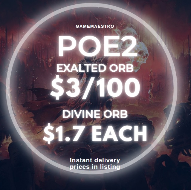 POE (Path of exile 2+Path of exile)POE2 Standard/ Divine Orb ($1.7/1 ...