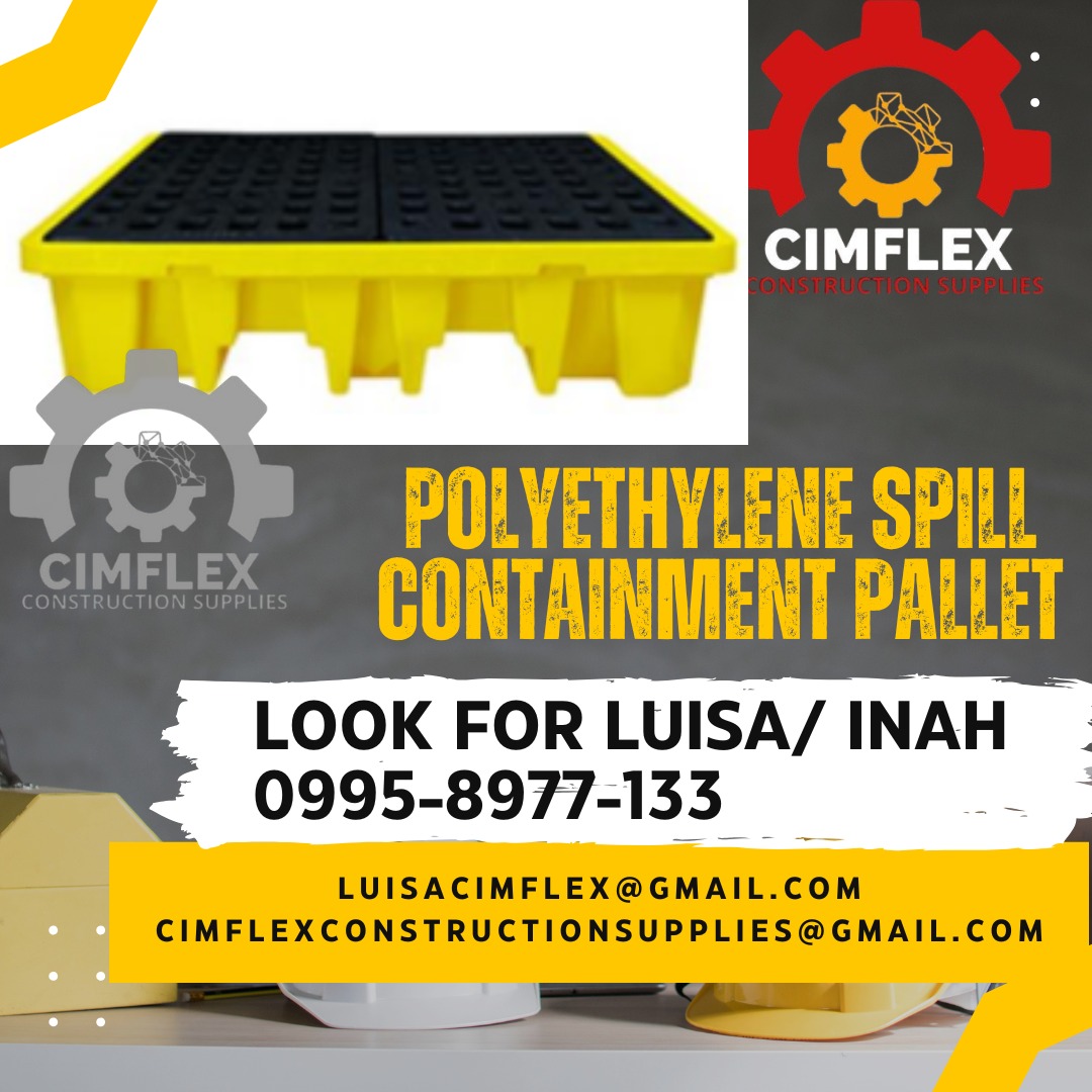 POLYETHYLENE SPILL CONTAINMENT PALLET, Commercial & Industrial ...