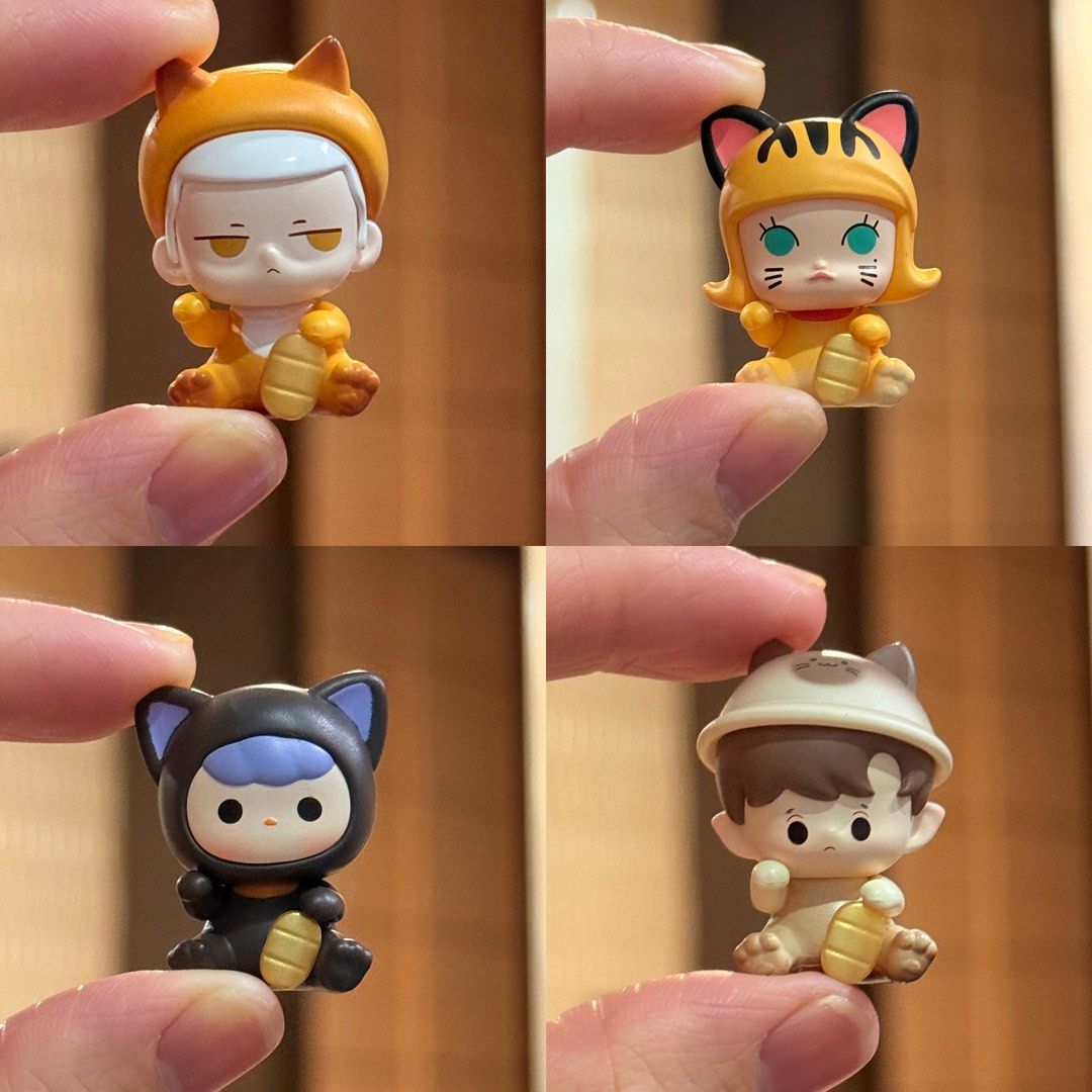 Pop Mart Pop Bean Lucky Cat Series - Labubu | Pucky | Dimoo | Hachipupu ...
