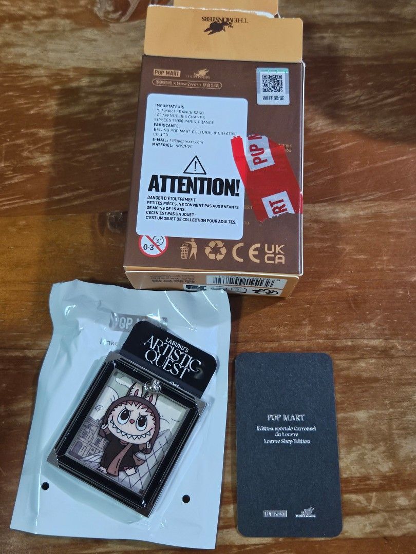 Popmart Labubu Louvre Magnet, Hobbies & Toys, Memorabilia ...