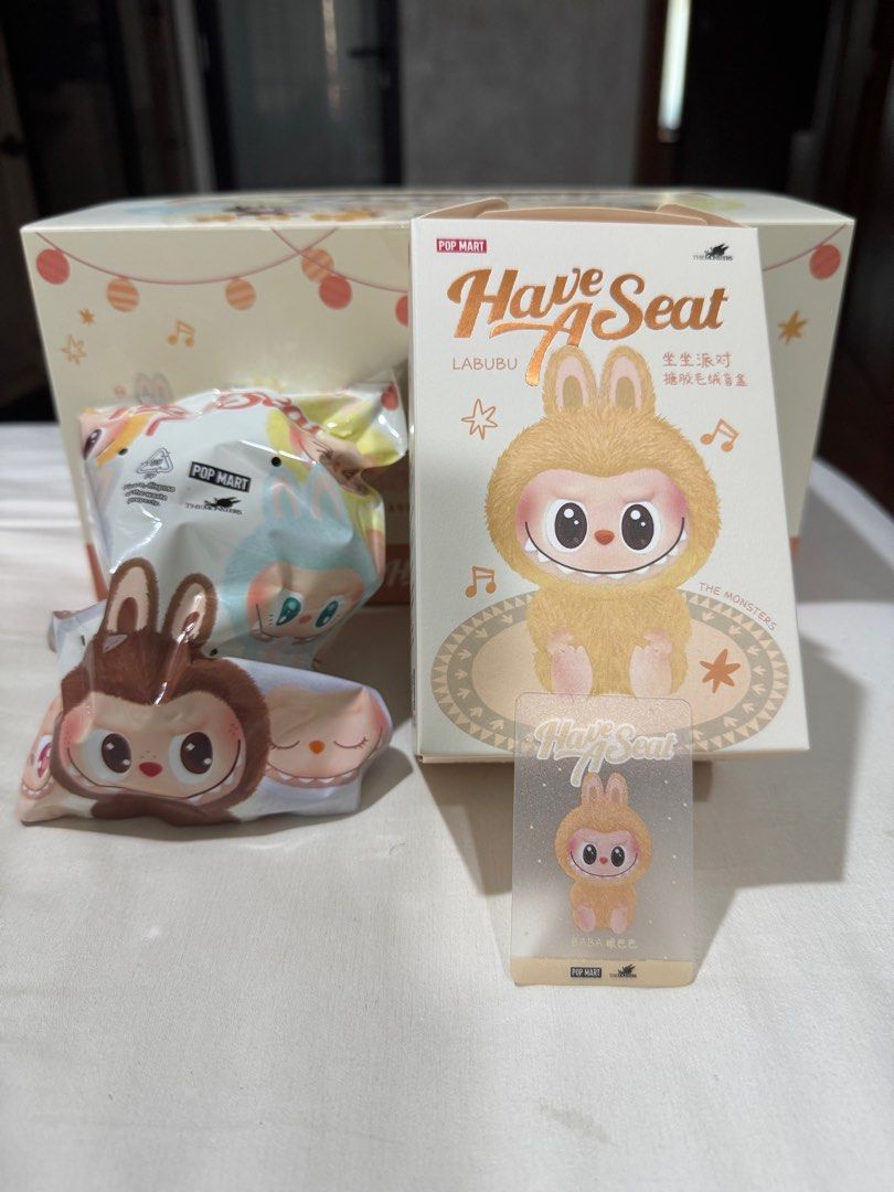 Popmart Labubu V2 Baba, Hobbies & Toys, Toys & Games on Carousell