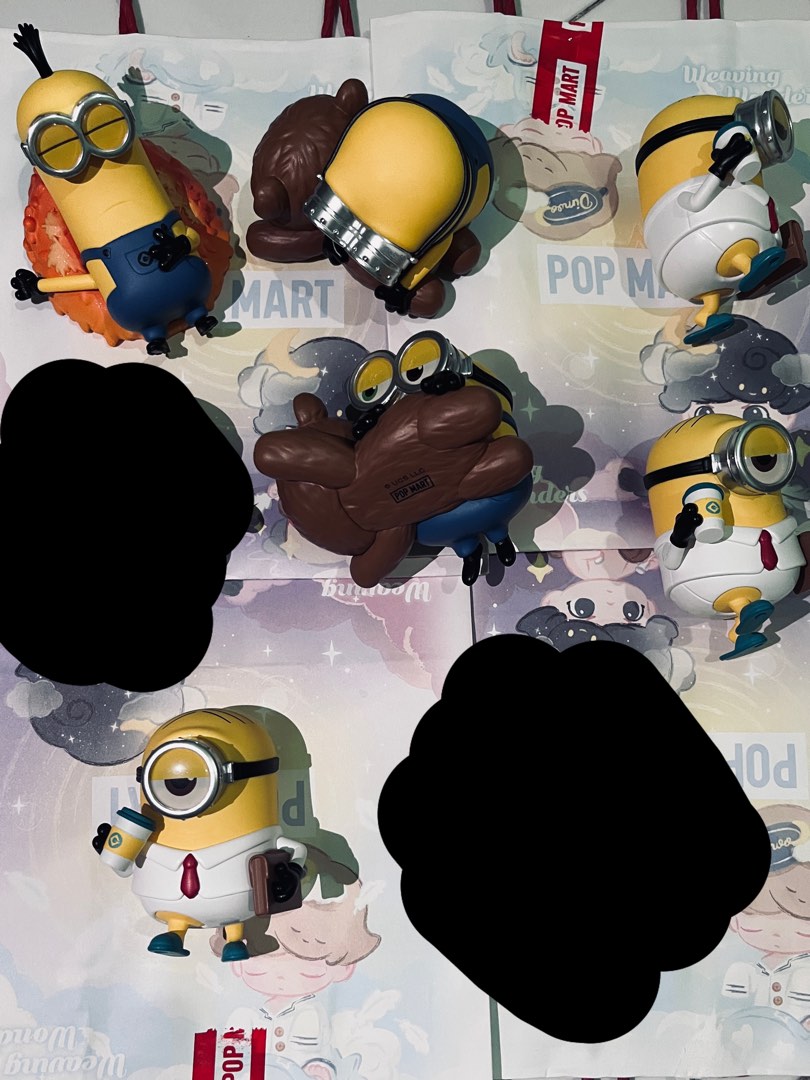 Popmart: Minion Lazy Days (opened), Hobbies & Toys, Toys & Games on ...