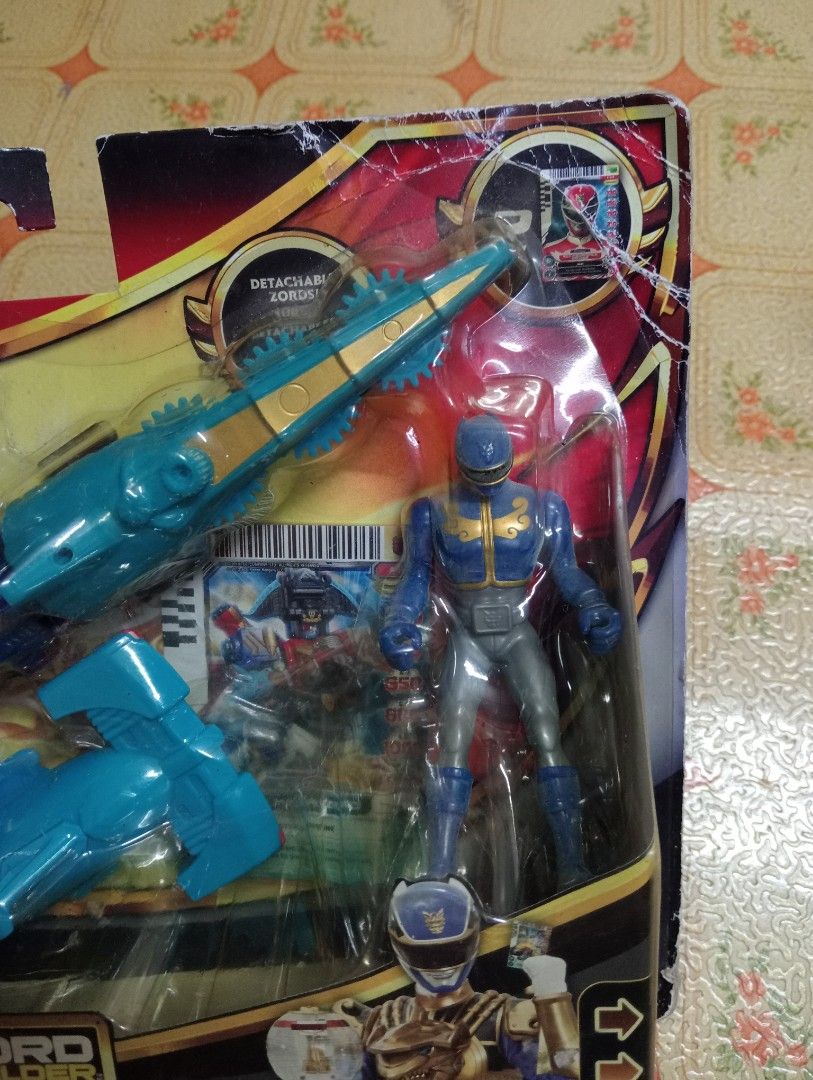Power Rangers Megaforce Sea Brothers Zord Vehicle & Blue Ranger Figure ...