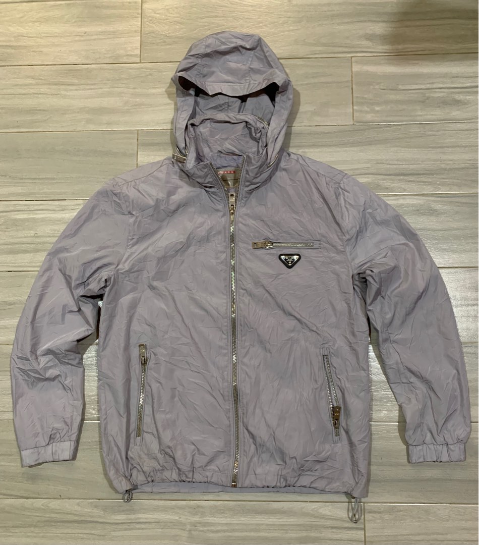 Prada windbreaker jacket, Women's Fashion, Coats, Jackets and Outerwear ...