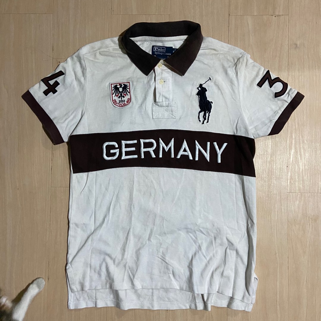 Rare Polo by Ralph Lauren Deutschland Germany Chief Keef Big Pony Shirt ...