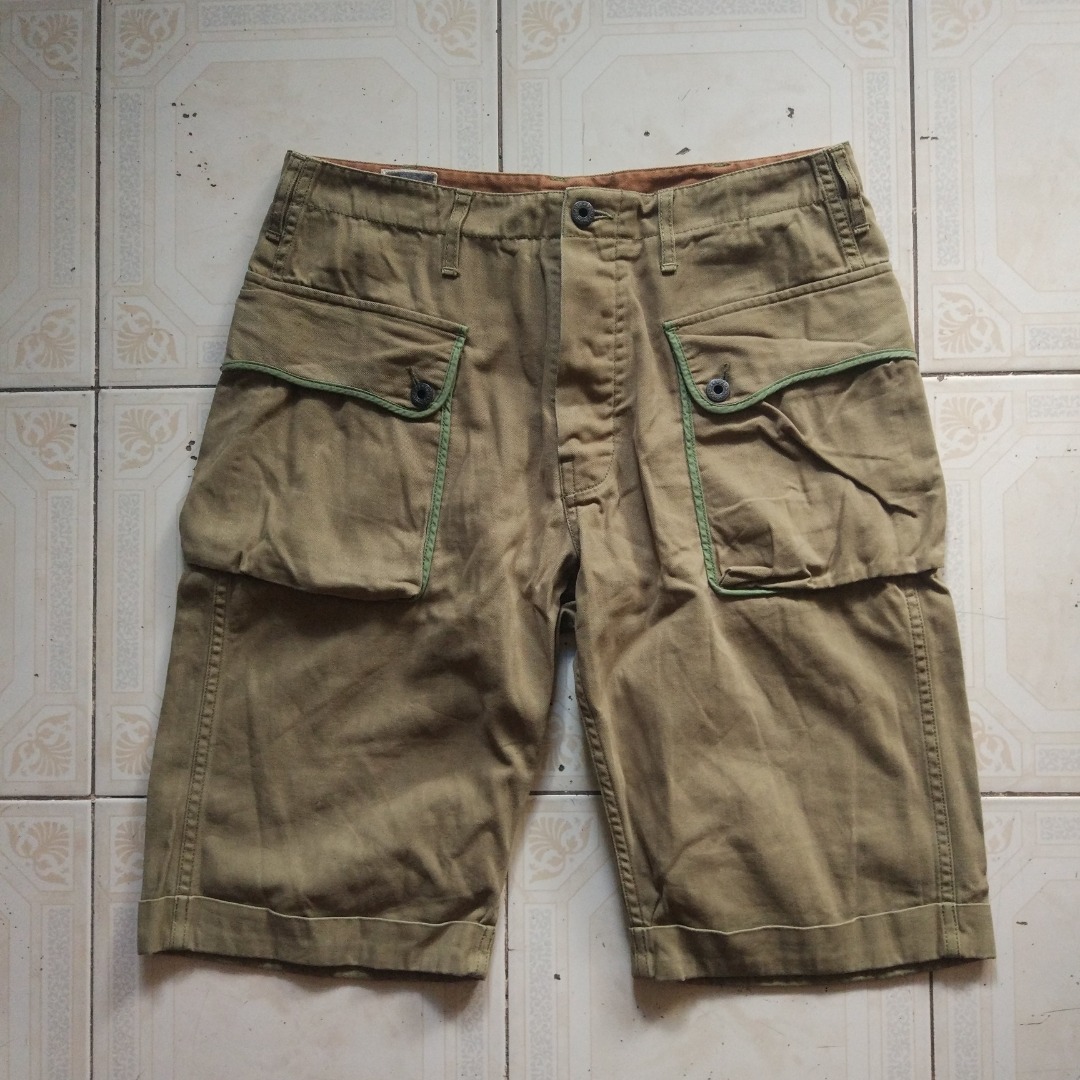 Red Tornado HBT P44 Short 32.5 actual, Men's Fashion, Bottoms, Shorts ...