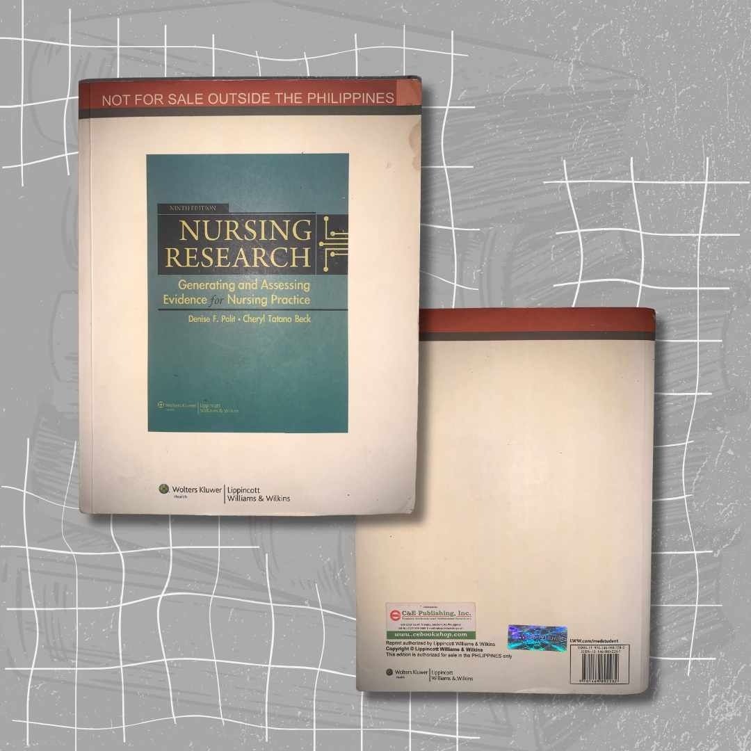 Nursing Research ( 9th Edition ) : Generating and Assessing Evidence ...