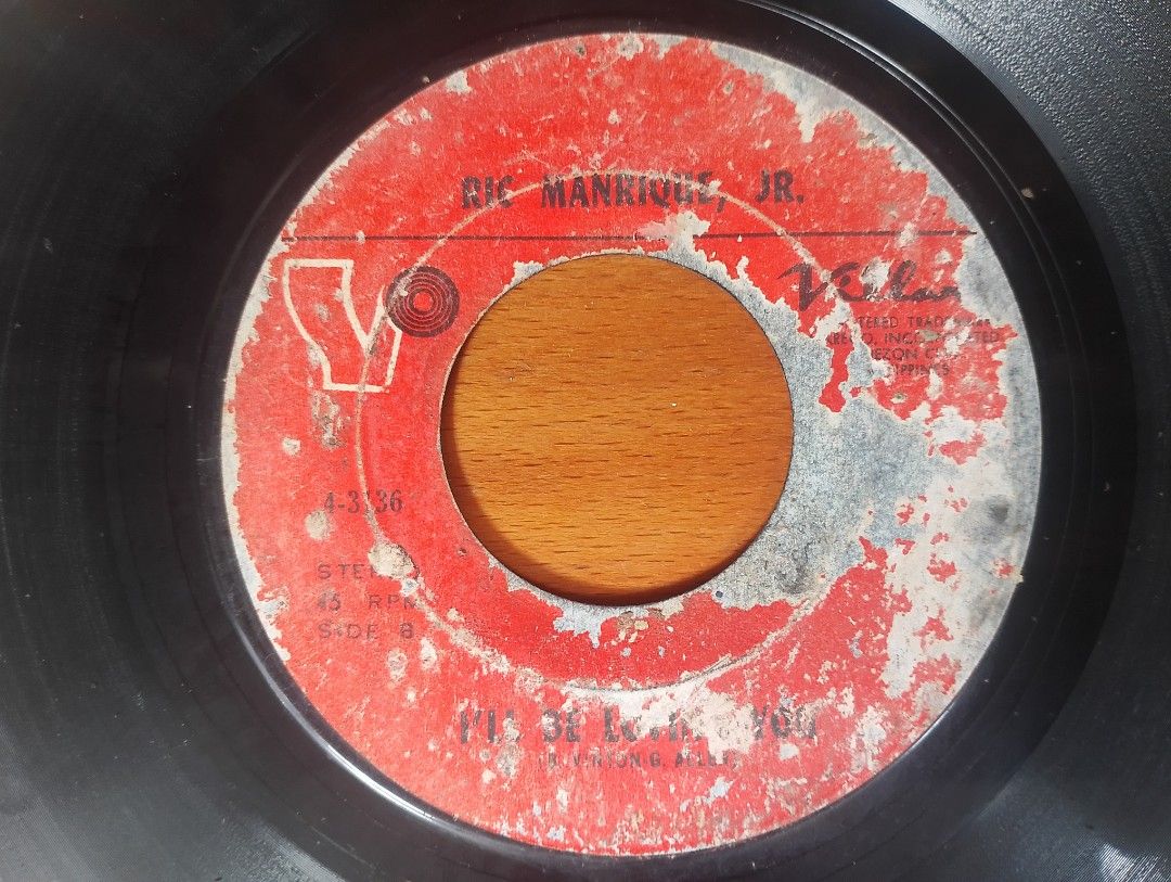 Ric Manrique Jr. - MELODY OF LOVE / I'LL BE LOVING YOU (OPM 45 rpm ...