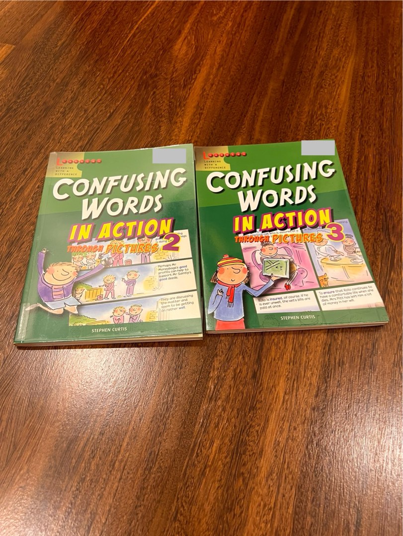 Scholastic Confusing Words in Action, Hobbies & Toys, Books & Magazines ...