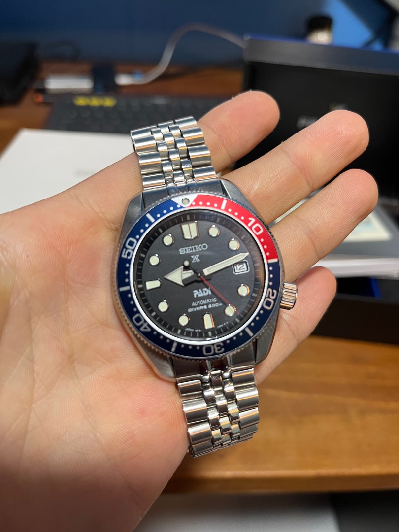 Seiko Prospex SPB087J1 Padi Baby Marinemaster MM200, Men's Fashion ...