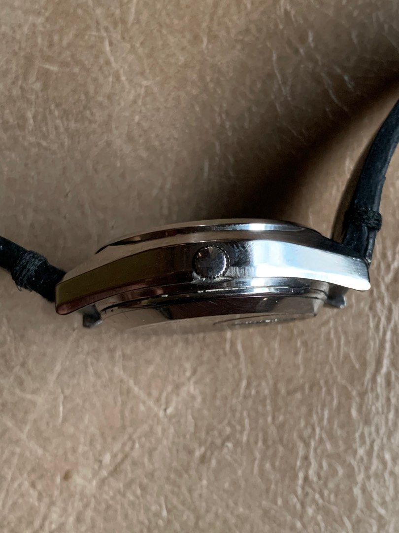 jam tangan Seiko quartz Type II langka jdm green sunburst siluet dial ...