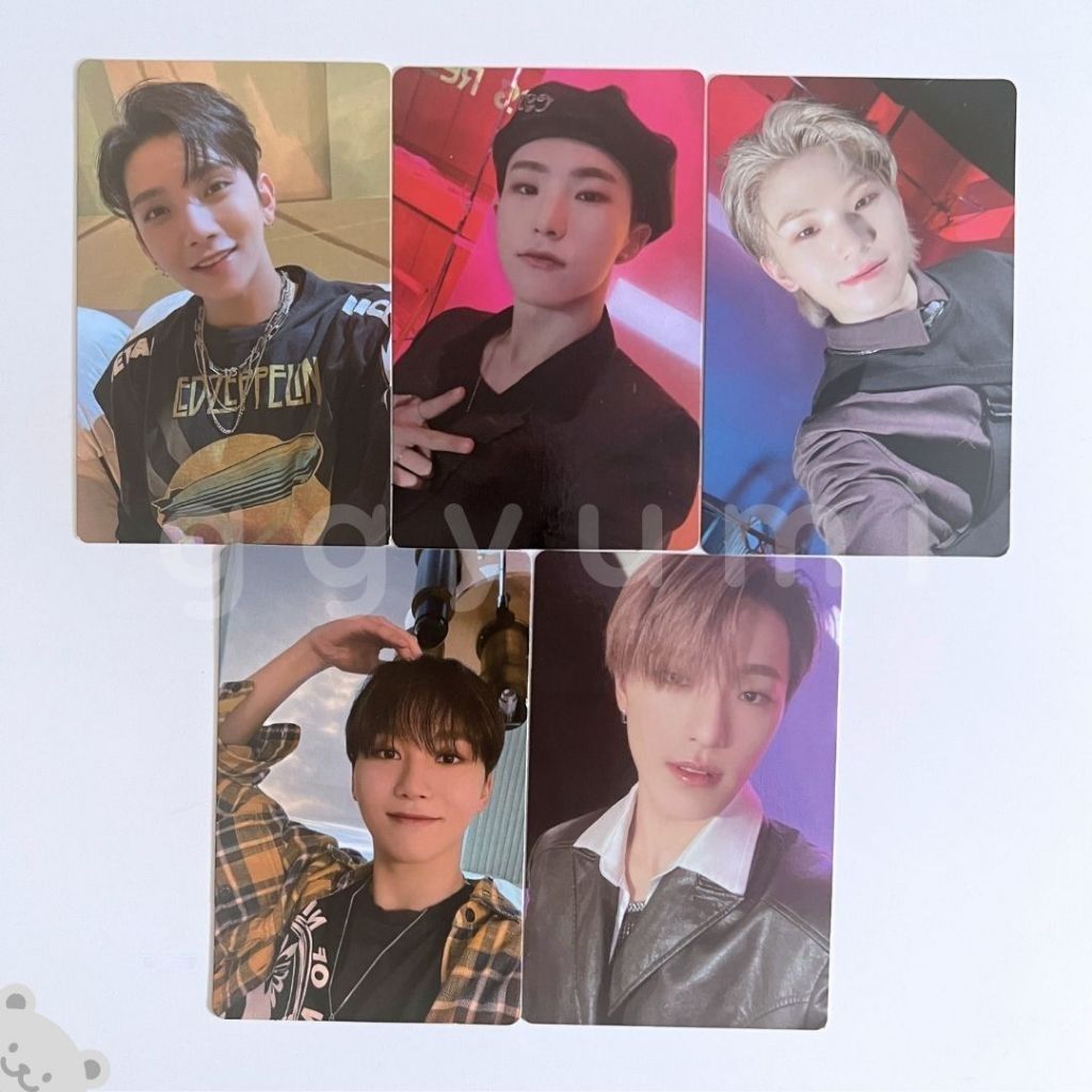 SEVENTEEN Attacca album - Carat ver Photocard - Woozi Seungkwan svt pc ...