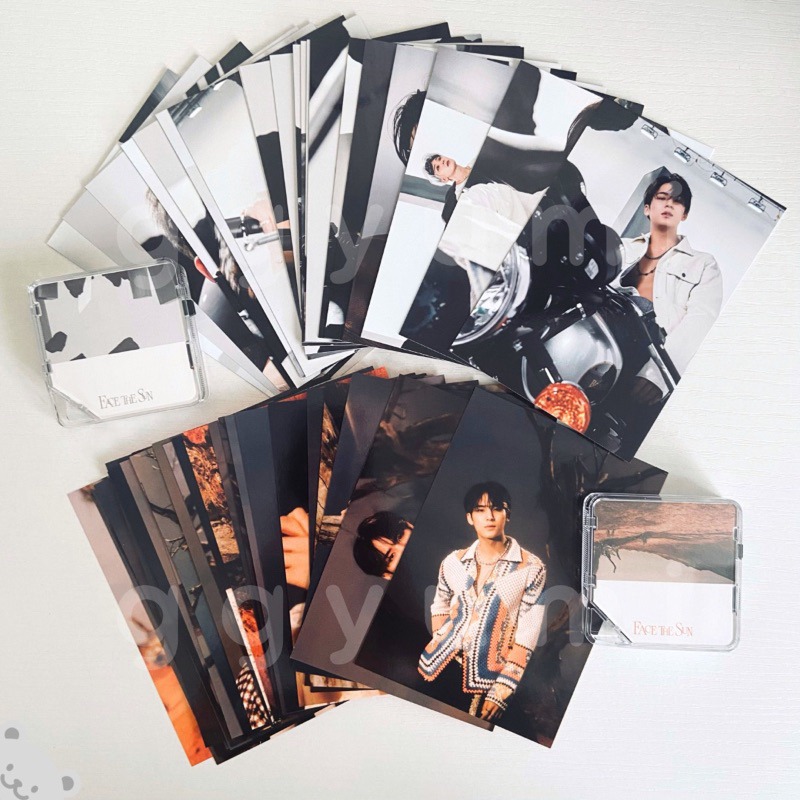 SEVENTEEN Face The Sun album - Kit ver Postcard set - Joshua Jun The8 ...
