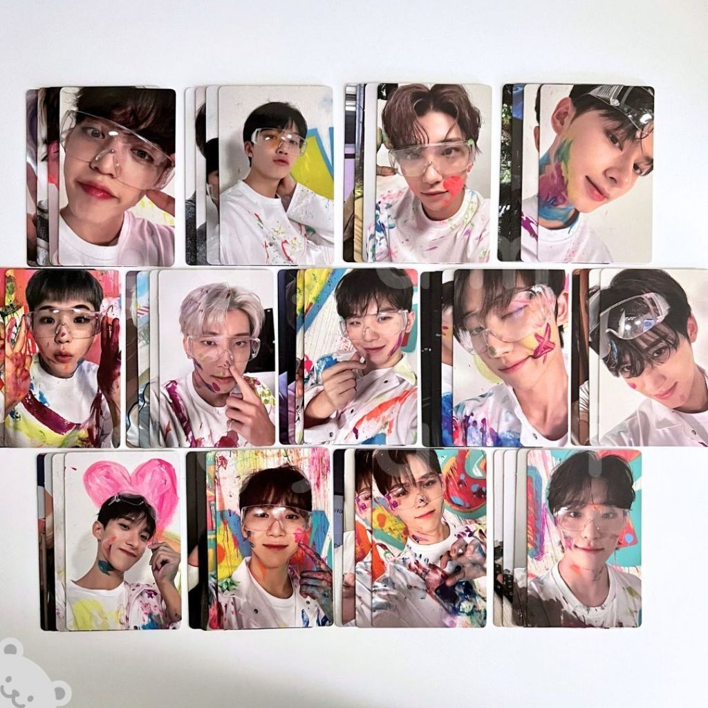 SEVENTEEN Face The Sun album - Carat ver Photocard set - Jun Woozi Seungkwan Vernon Dino svt fts ...