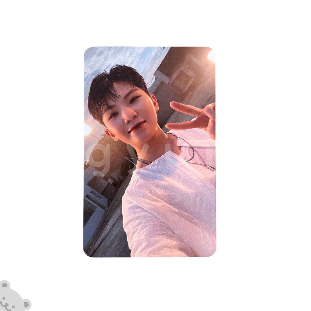 SEVENTEEN Sector 17 album - Weverse POB Fansign Photocard - Woozi svt ...