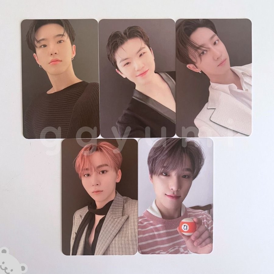 SEVENTEEN Your Choice album - Photocard - Other Side ver Woozi The8 ...