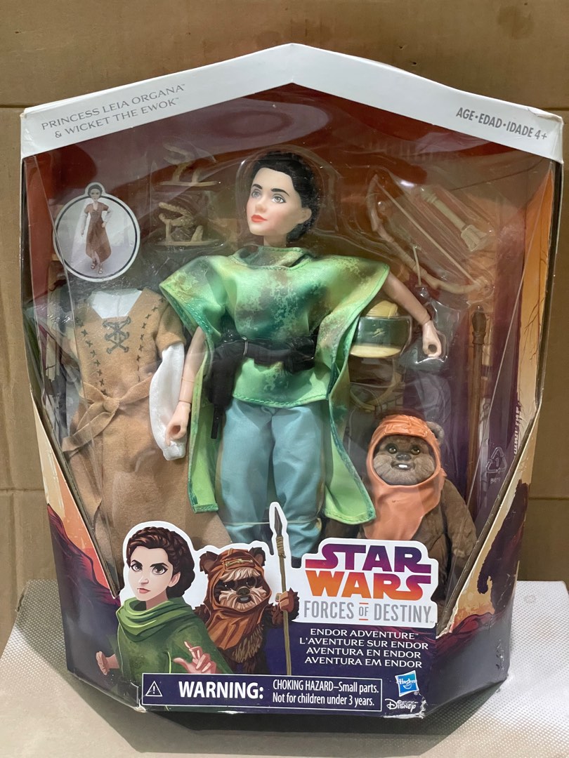 Star Wars Force of Destiny Endor Adventure: Princess Leia Organa ...