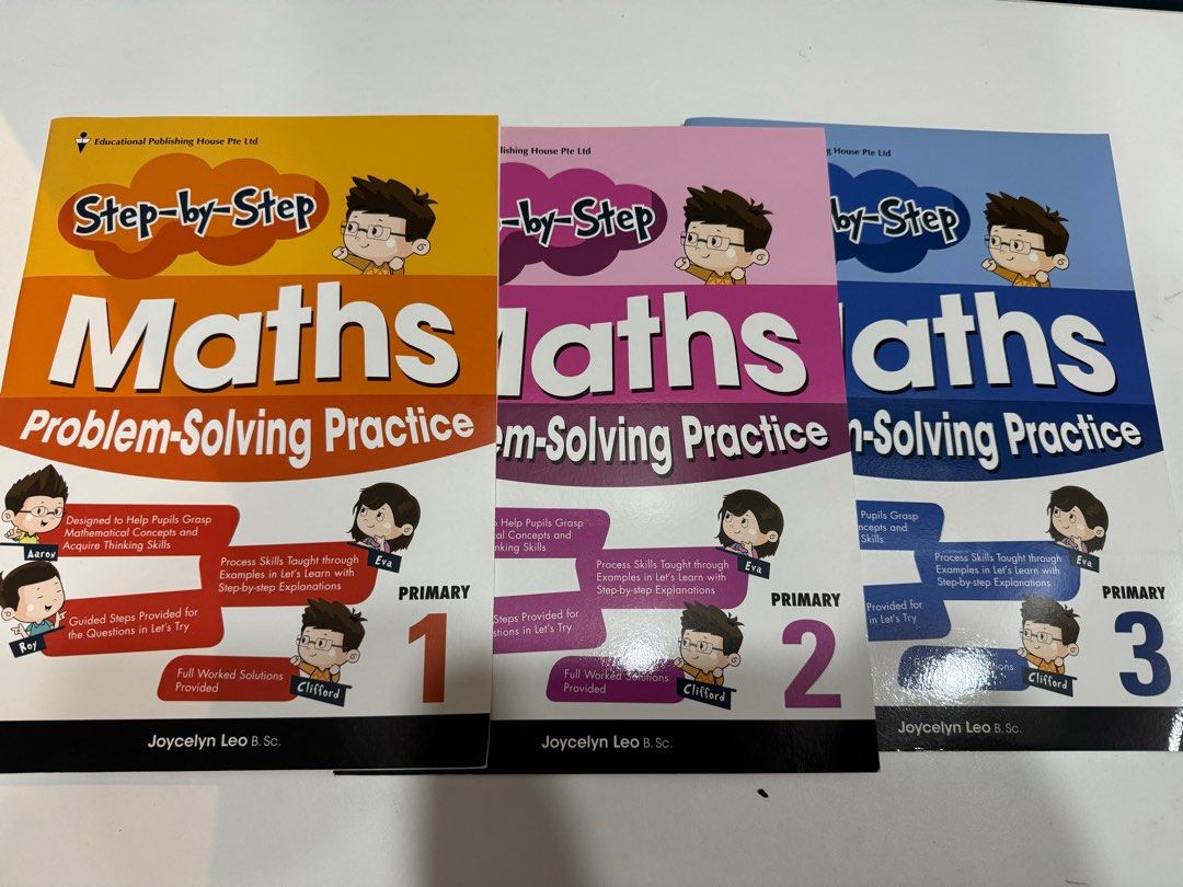 Step By Step Math Problem Solving ( Singapore Math), Hobbies & Toys ...