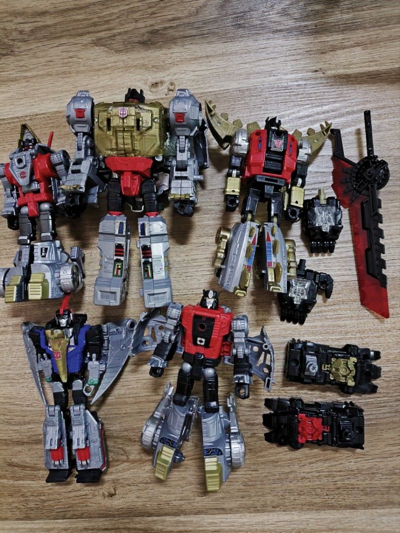 Super Duper Offer!! Transformers POTP Volcanicus Dinobots Combiner Set ...