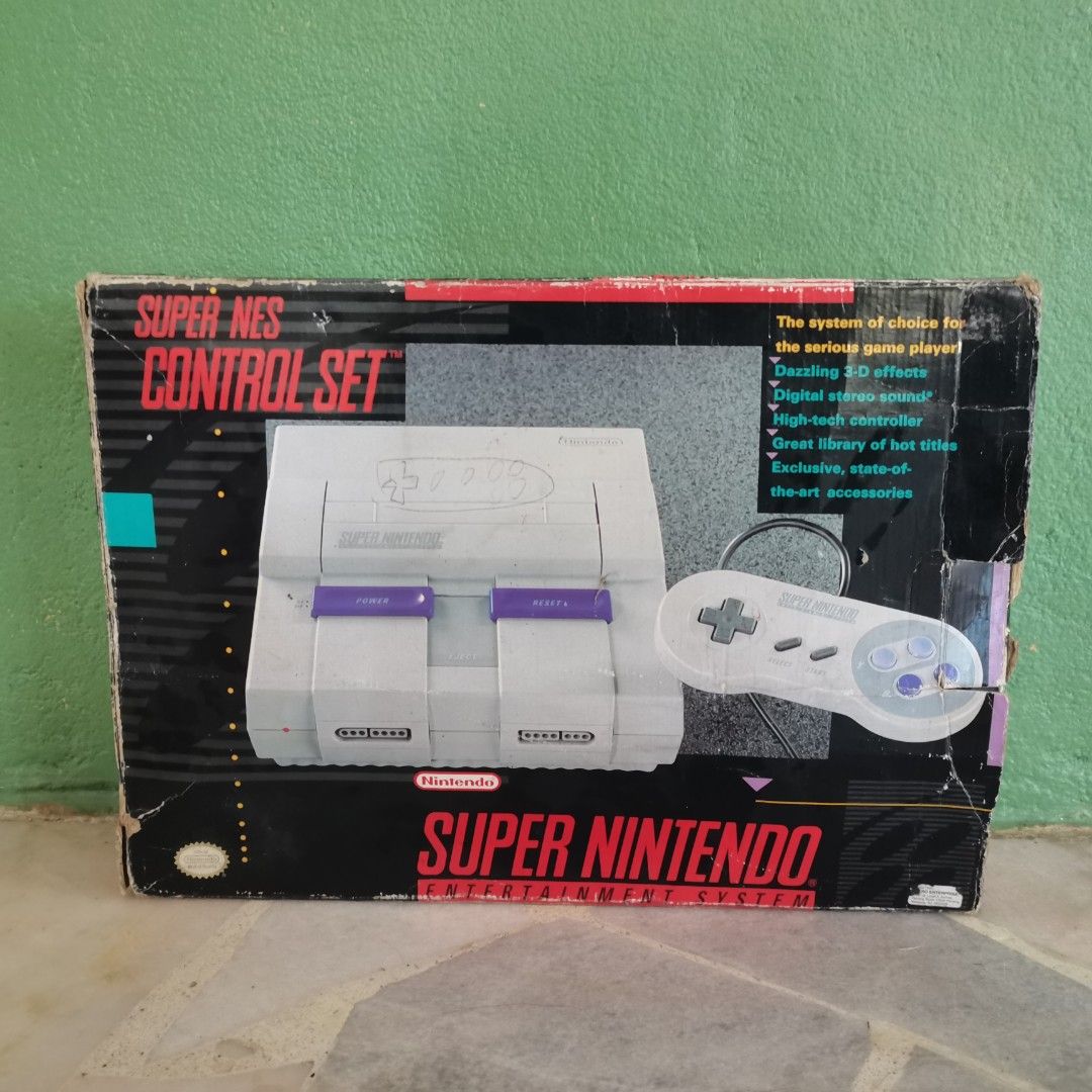 Super Nintendo (SNES), Video Gaming, Video Game Consoles, Nintendo on ...