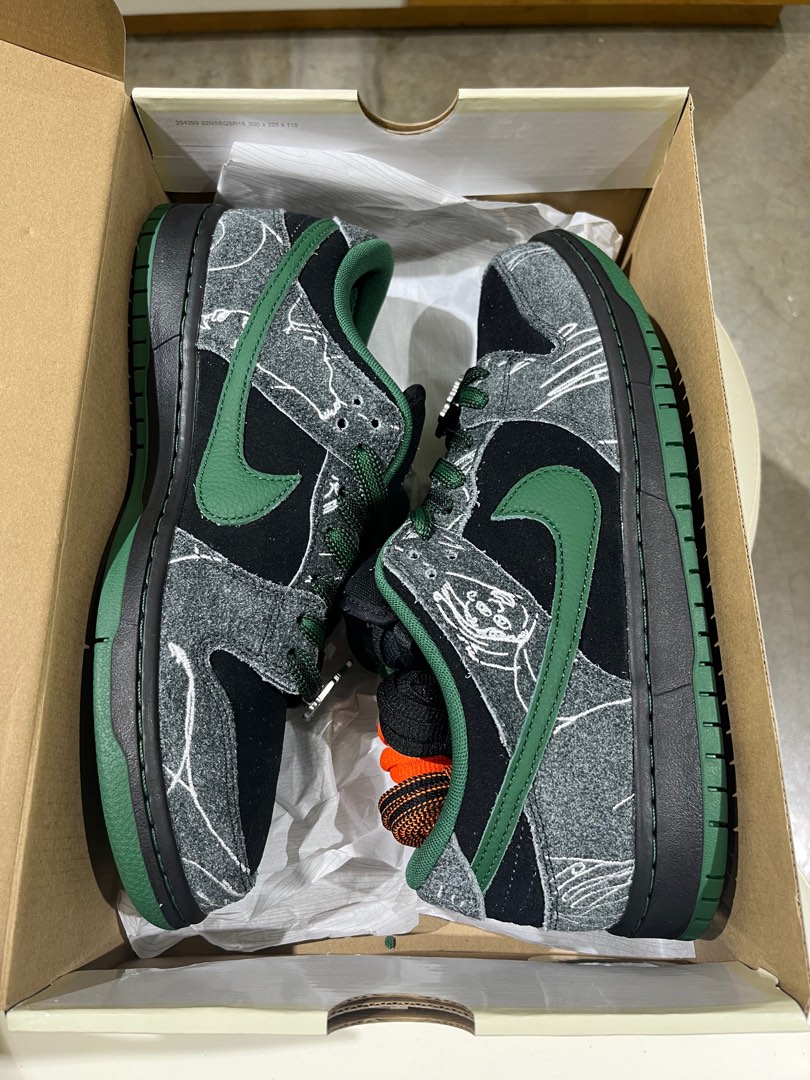 There Skateboard X Nike Dunk Low SB Ultra Humanized, Men's Fashion ...