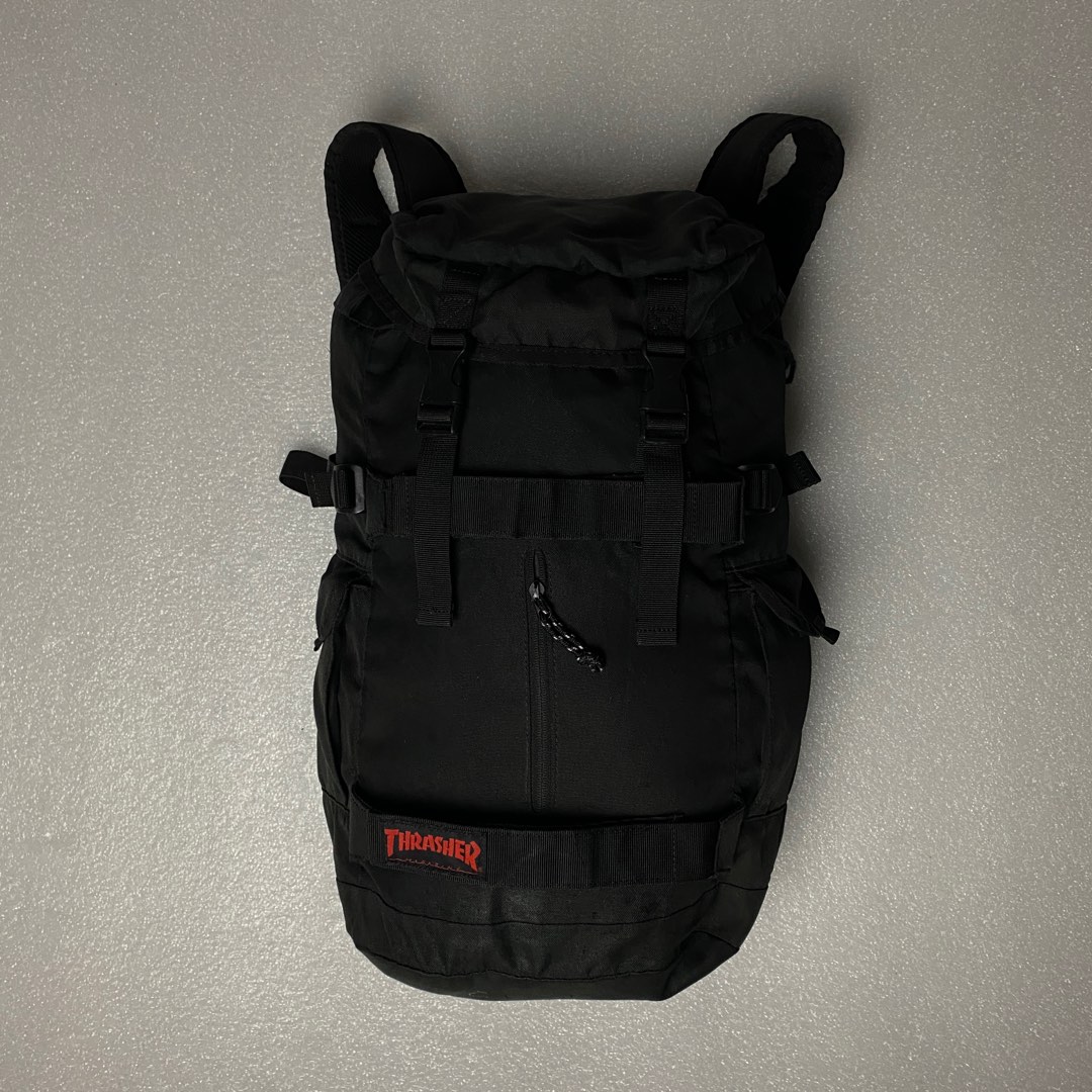 Thrasher skate bag/backpack, Men's Fashion, Bags, Backpacks on Carousell