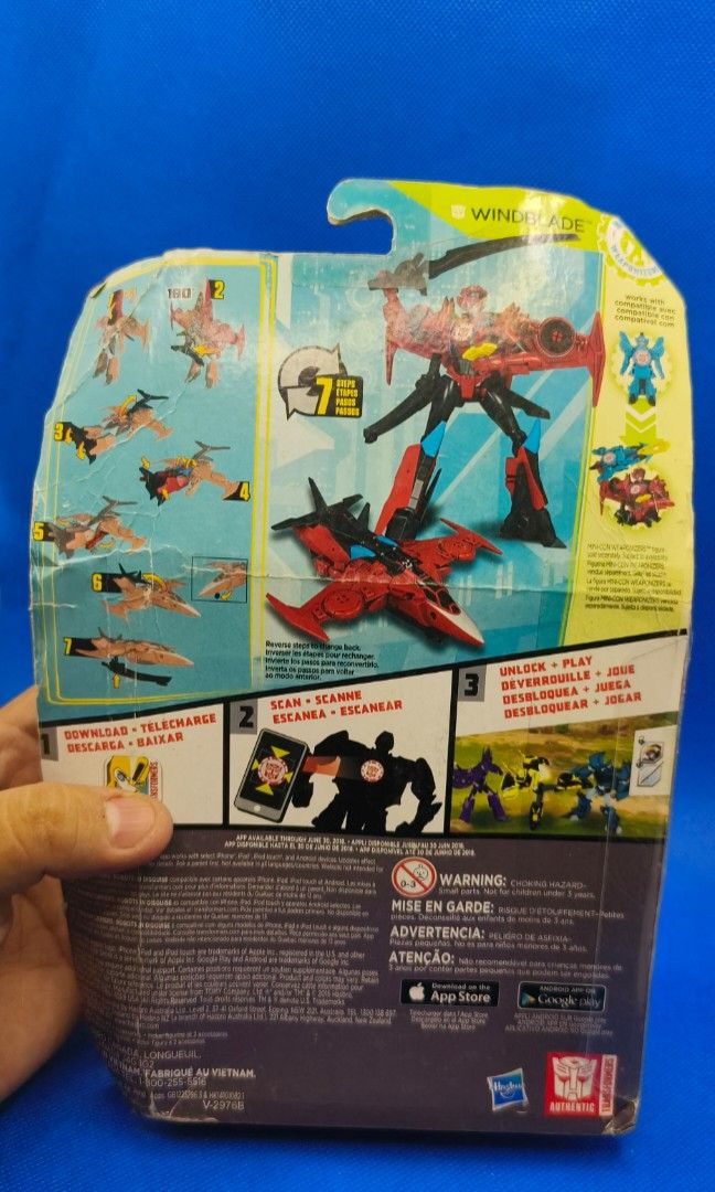 Transformers Robots in Disguise (RID) Warriors Class WINDBLADE Action ...
