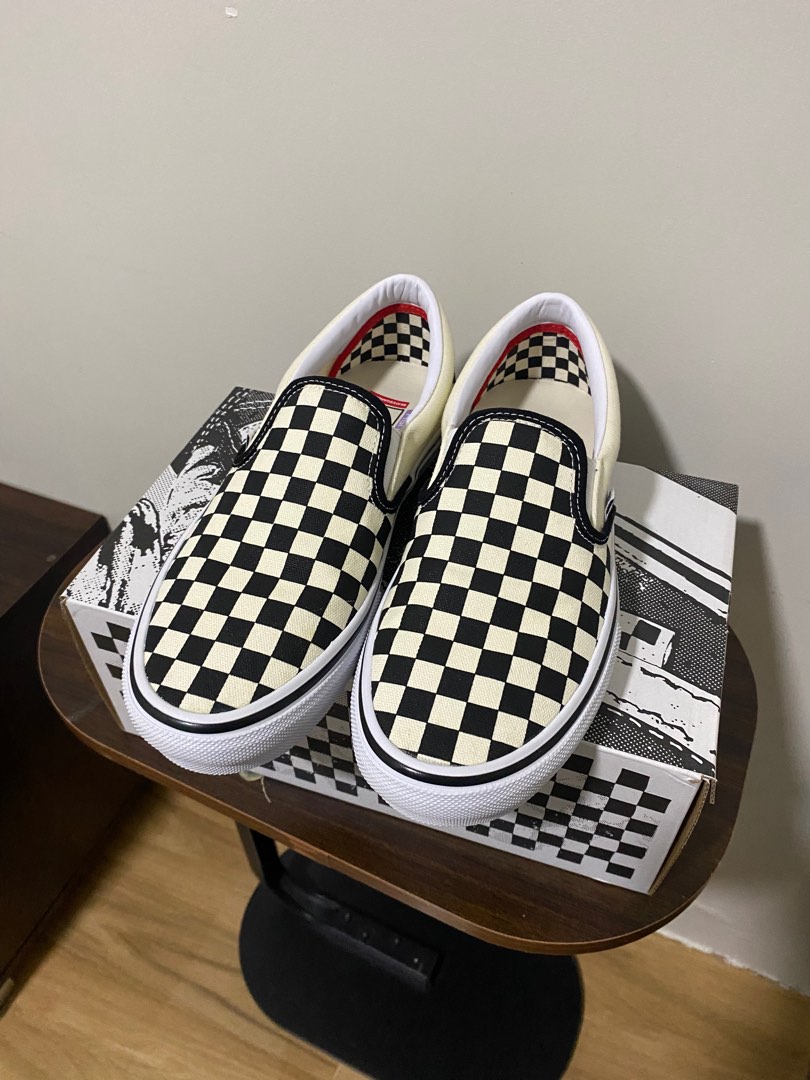 Vans Checkerboard Ultracush, Men's Fashion, Footwear, Sneakers on Carousell