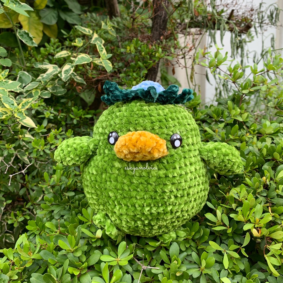 Velvet Kappa Yokai Handmade Crochet Stuffef Tog, Hobbies & Toys, Toys ...