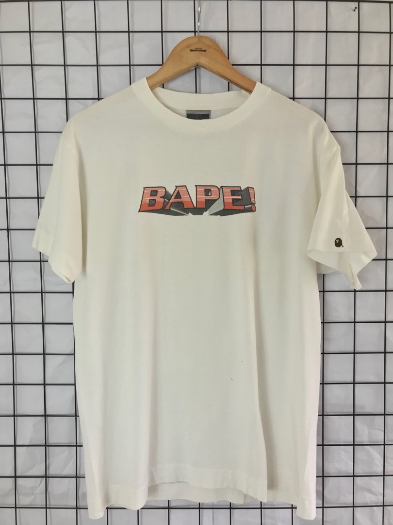 Vintage 90's bathing ape bape shirt, Men's Fashion, Tops & Sets ...