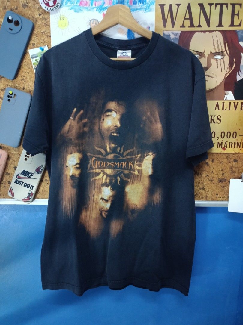 Vintage band Godsmack, Men's Fashion, Tops & Sets, Tshirts & Polo ...