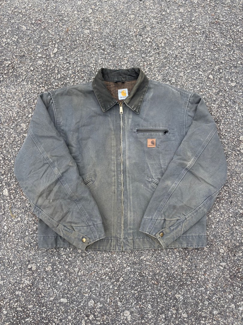 Vintage J97 GVL Carhartt Detroit Jacket, Men's Fashion, Coats, Jackets and Outerwear on Carousell