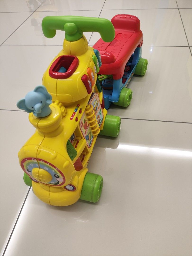 Vtech Push and Ride Alphabet Train, Hobbies & Toys, Toys & Games on ...