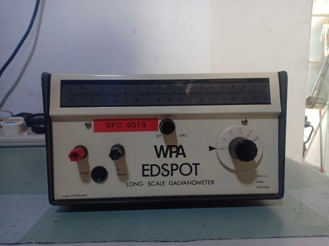 WPA EDSPOT KN90 LONG SCALE GALVANOMETER, Health & Nutrition, Medical Supplies & Tools on Carousell