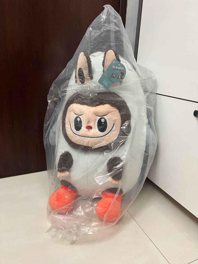 WTS BNIP Popland Exclusive Labubu Shark Plush Pillow Zimomo Size The ...