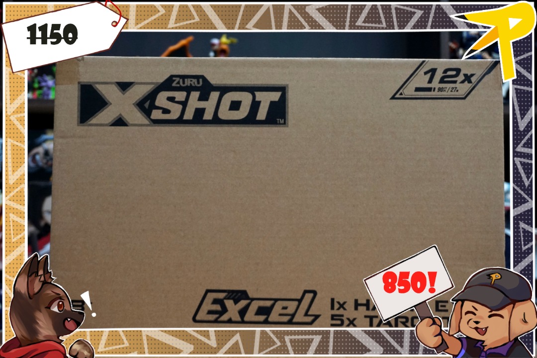 ZURU X-SHOT EXCEL HAWK EYE (FRUSTRATION FREE PACKAGING), Hobbies & Toys ...