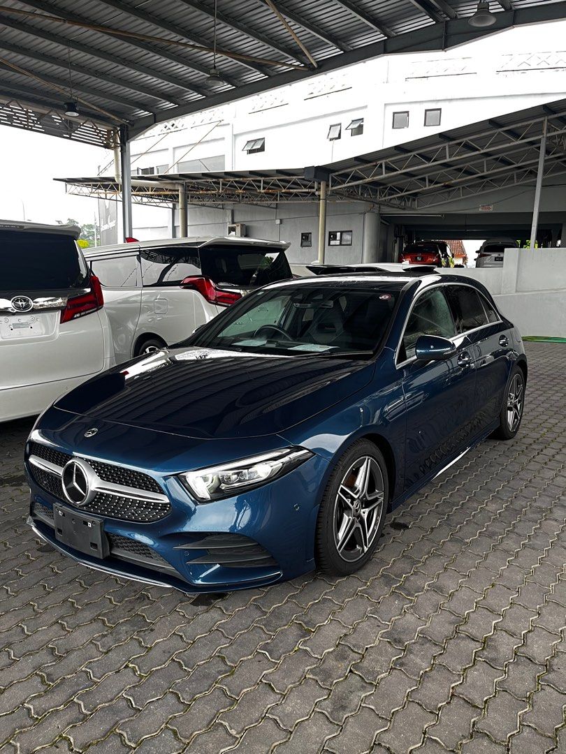 2020 MERCEDES BENZ A180 AMG FULL SPEC RARE COLOR DARK BLUE, Cars, Cars ...