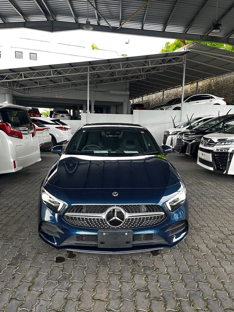 2020 MERCEDES BENZ A180 AMG FULL SPEC RARE COLOR DARK BLUE, Cars, Cars ...