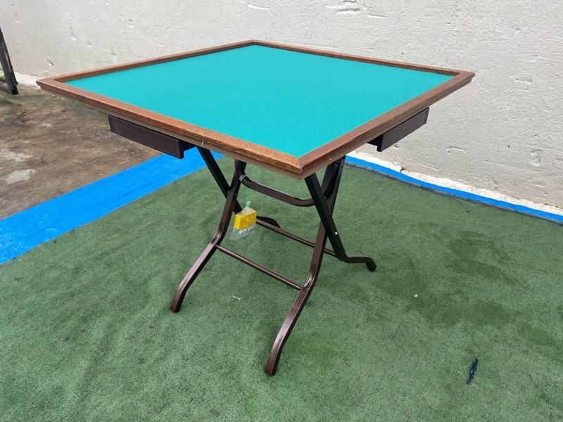 3VMJ01 NEW Meja Mahjung 3V Foldable Mahjong Table Copper Leg With 4 ...