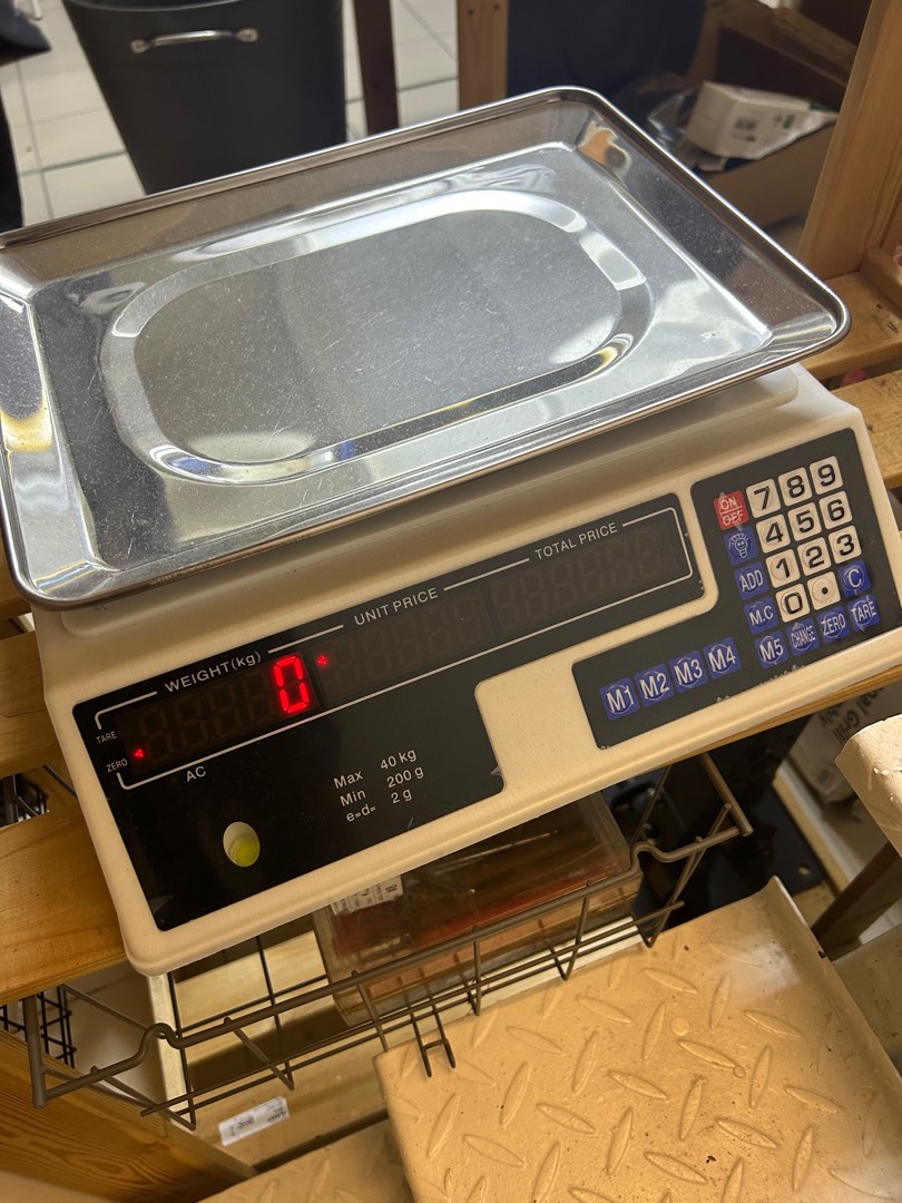 40 KG Electronic Digital Price Computing Counting Weighing Scale with 2 ...