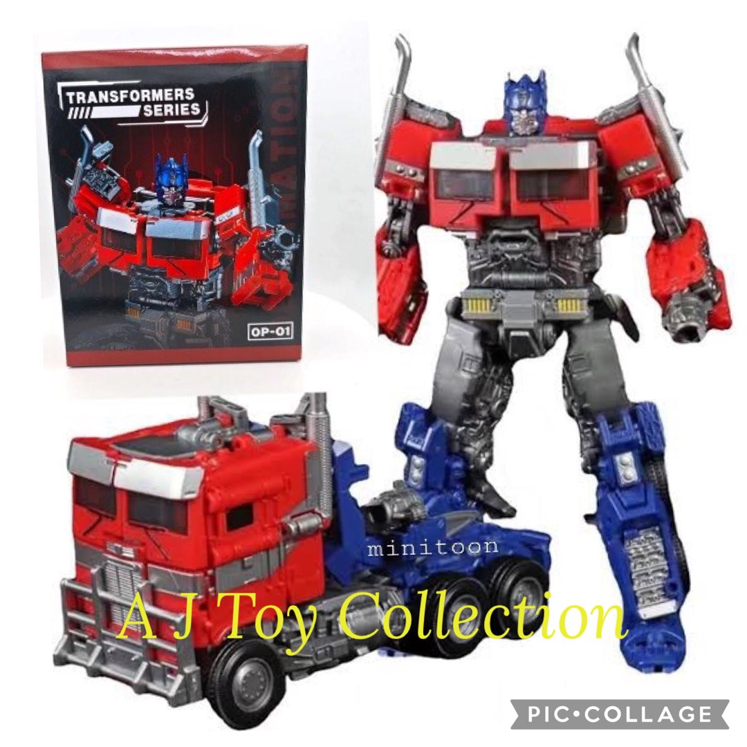 [ In Stock ] Transformers BlackMamba BMB OP-01 OP01 aka Studio Series SS-102 SS102 Optimus Prime ...