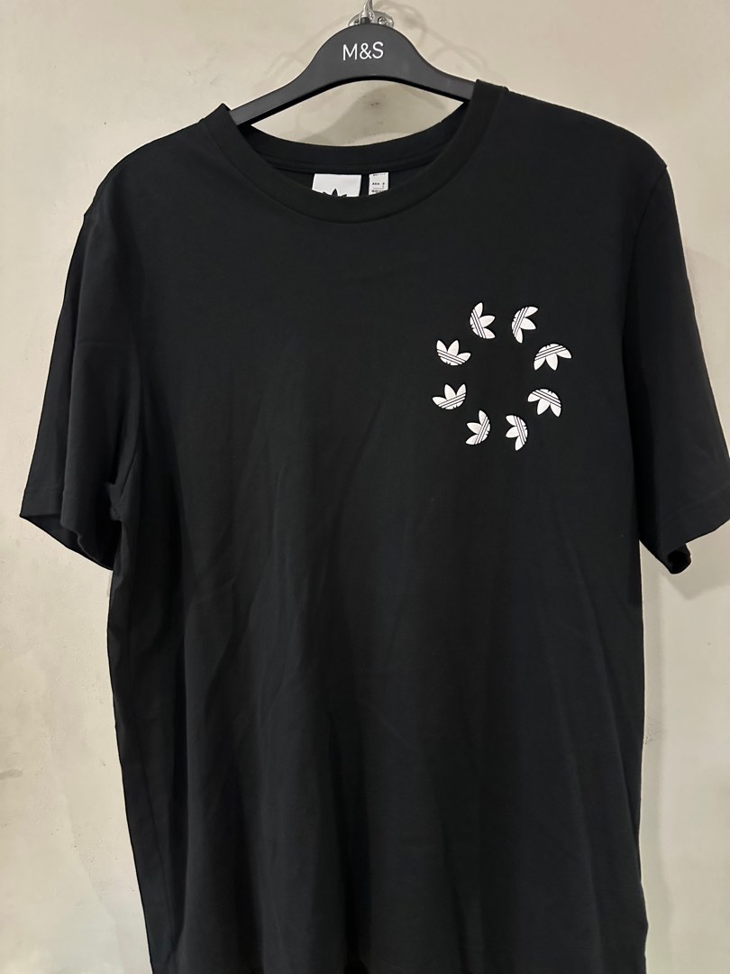 Adidas Trefoil Logo Tee (Circular Trefoil Logo), Men's Fashion, Tops ...