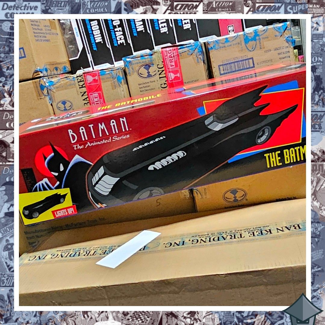 Animated Batmobile BTAS (Batman The Animated Series) / McFarlane Toys ...