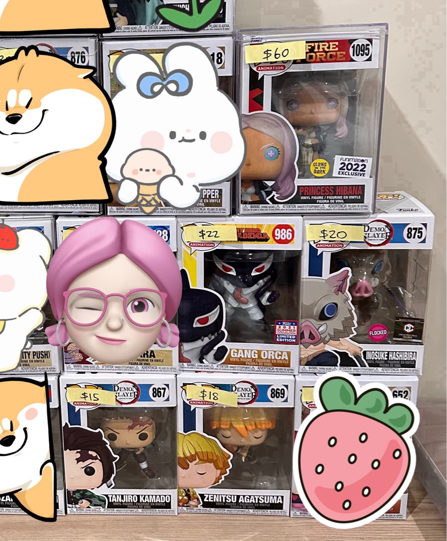 Anime Funko Pops - Fire Force Princess Hibana Glow | My Hero Academia ...