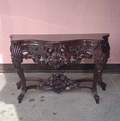 Antique Carved Narra Console Table, Furniture & Home Living, Furniture ...