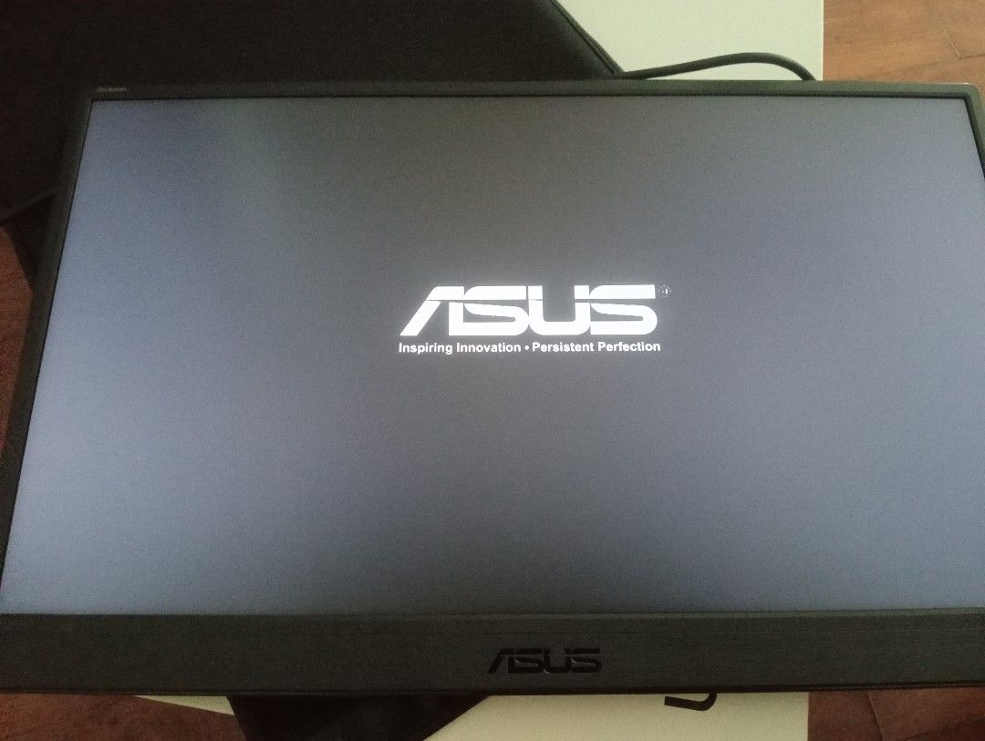 ASUS Zenscreen MB165B PORTABLE MONITOR WITH BAG AND WIRE 2022 version ...