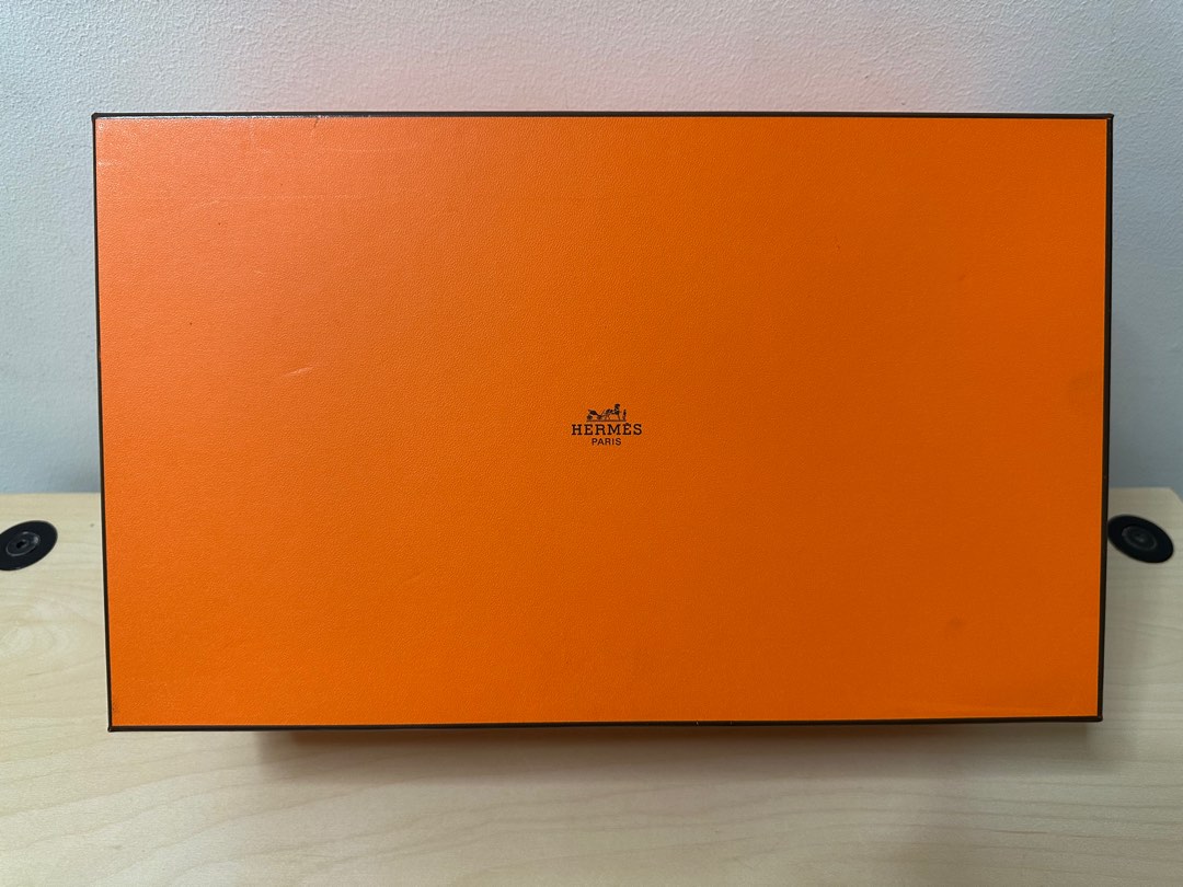 Authentic Hermes Box, Luxury, Bags & Wallets on Carousell