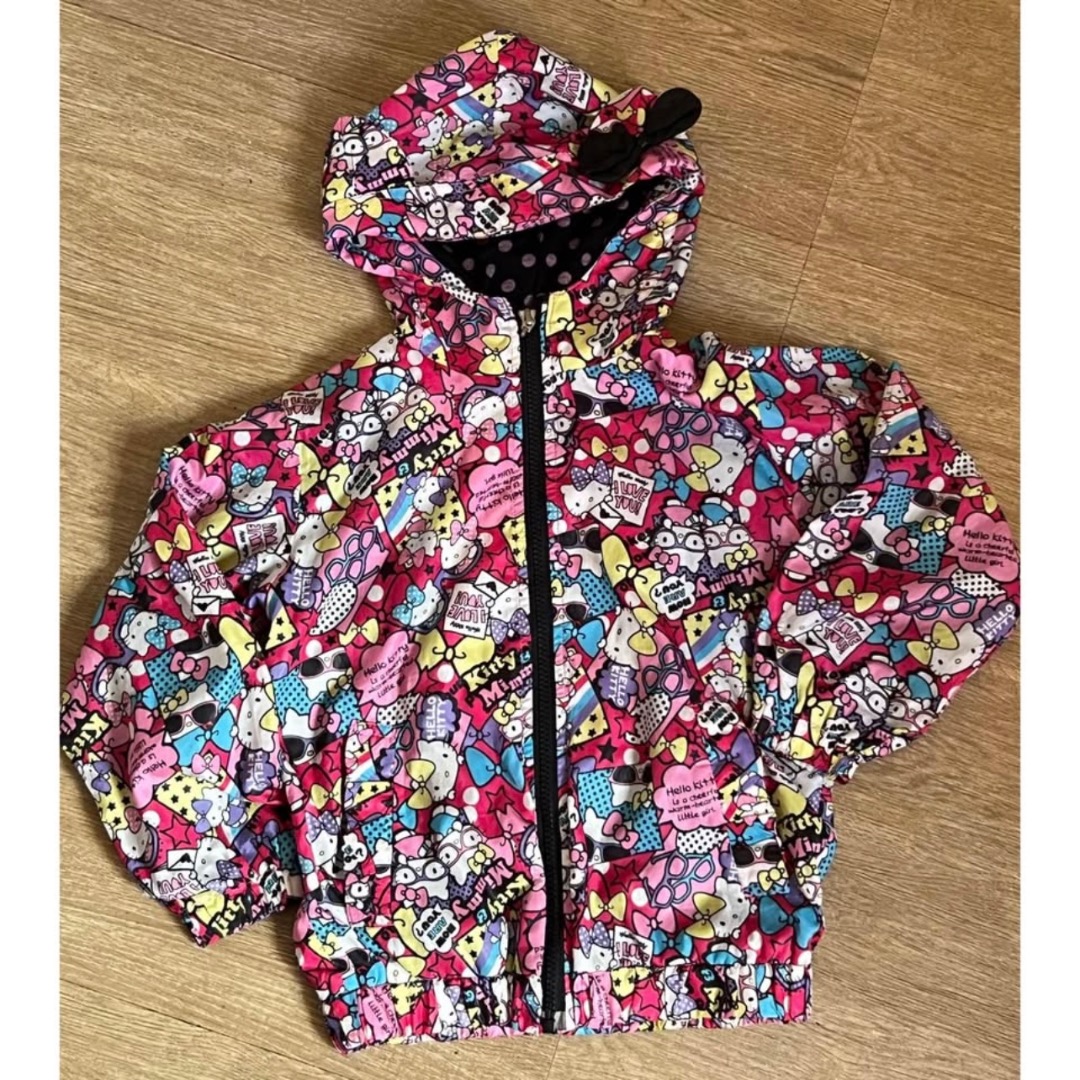 Authentic Sanrio Hello Kitty Pink Lightweight Hoodie Jacket ...