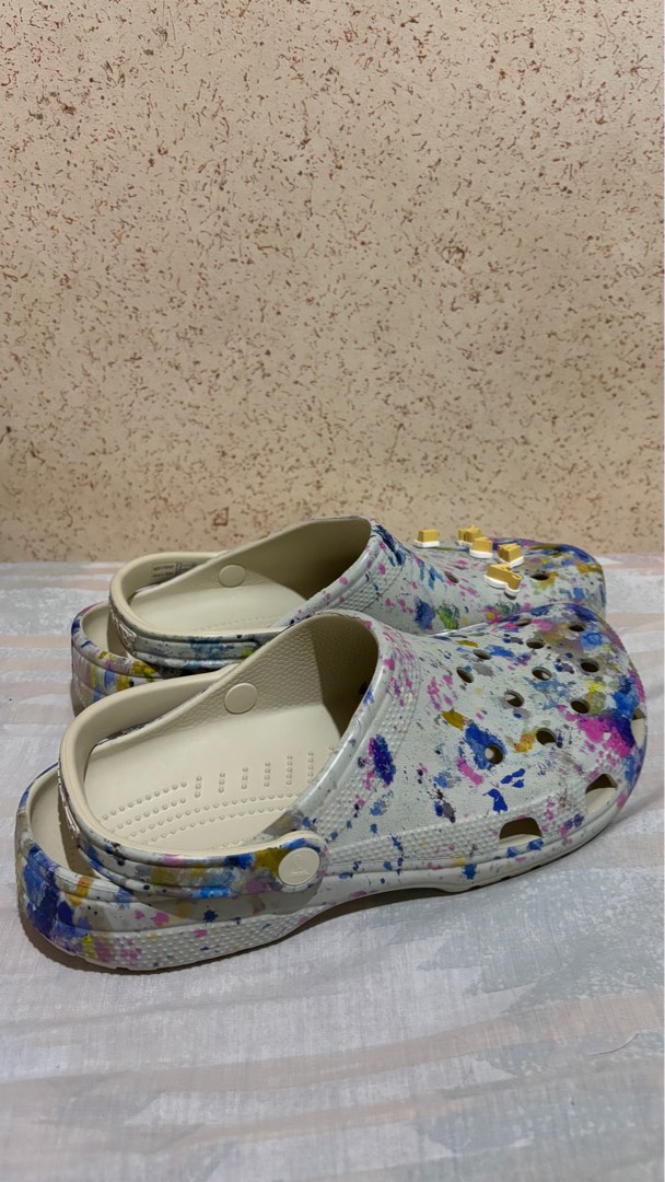 Awake x crocs classic, Women's Fashion, Footwear, Slippers and slides ...